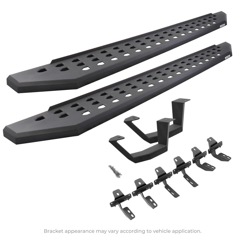 Go Rhino 6949264810PC-Rhino RB20 Running Boards With Mounting Brackets ...