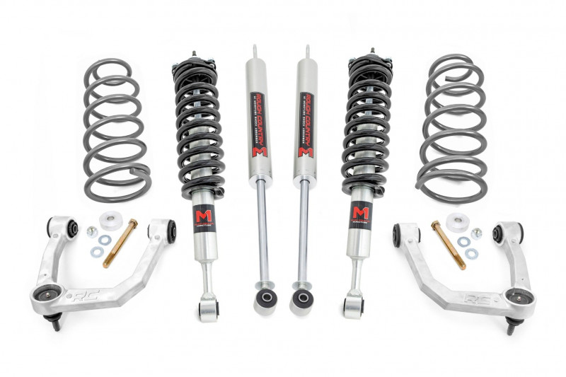 Rough Country 76642-RC 3 Inch Lift Kit | Upper Control Arms | RR Coils ...