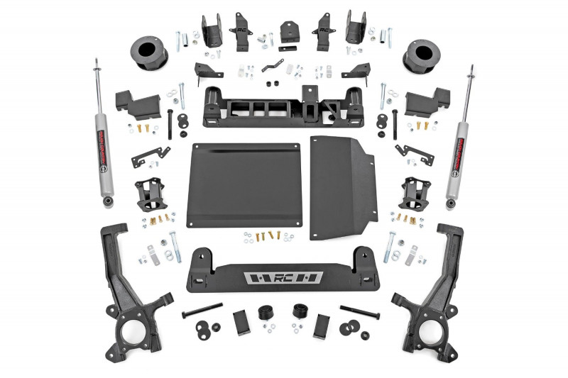 Rough Country 70430-RC 4 Inch Lift Kit (22-24 Toyota Tundra ...