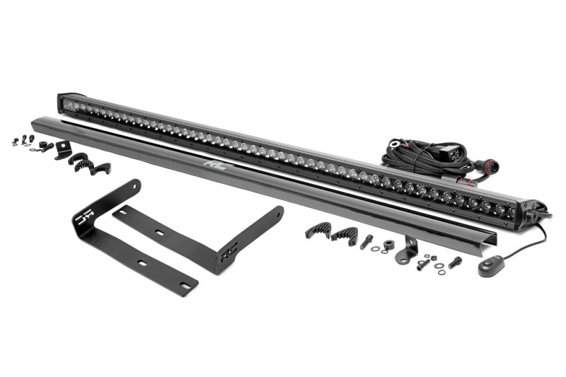 Rough Country 98008-RC 50" Single Row LED Light Kit | Black Series ...
