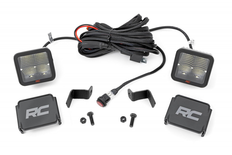 Rough Country 82028-RC LED Light Kit | Ditch Mount | 2" Spectrum Pair ...