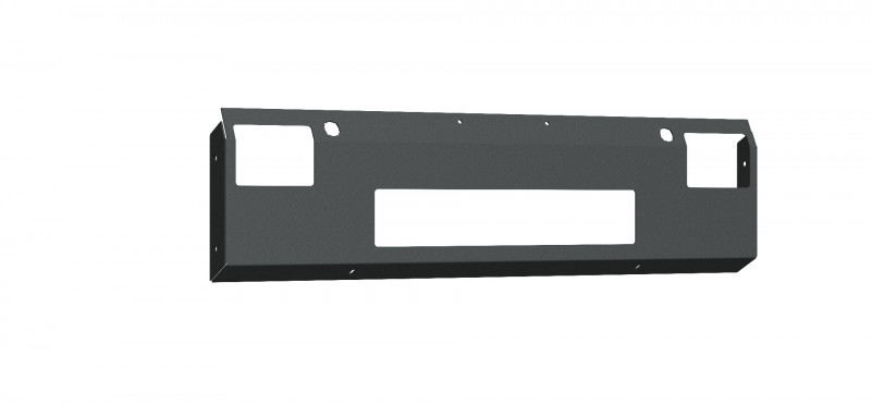 Road Armor 4192V-NWP-RA Vaquero Front Bumper Accessory | Non-Winch ...
