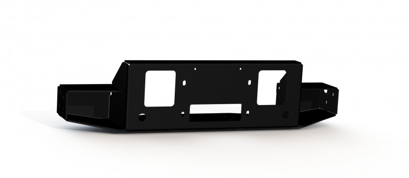 Road Armor 4192V-WP-RA Vaquero Front Bumper Accessory | Winch Plate ...