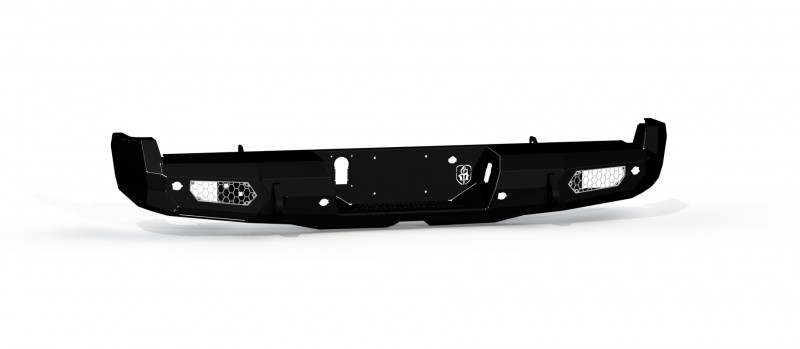 Road Armor 617ER0B-RA Evolution Rear Bumpers | Texture Black ...