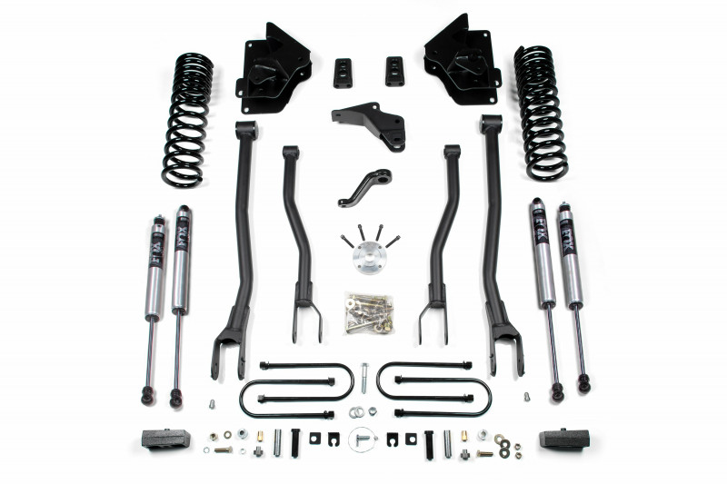 BDS Suspension BDS1613FPE 4" Lift Kit W/ 4-Link | 3" Rear Lift Block ...