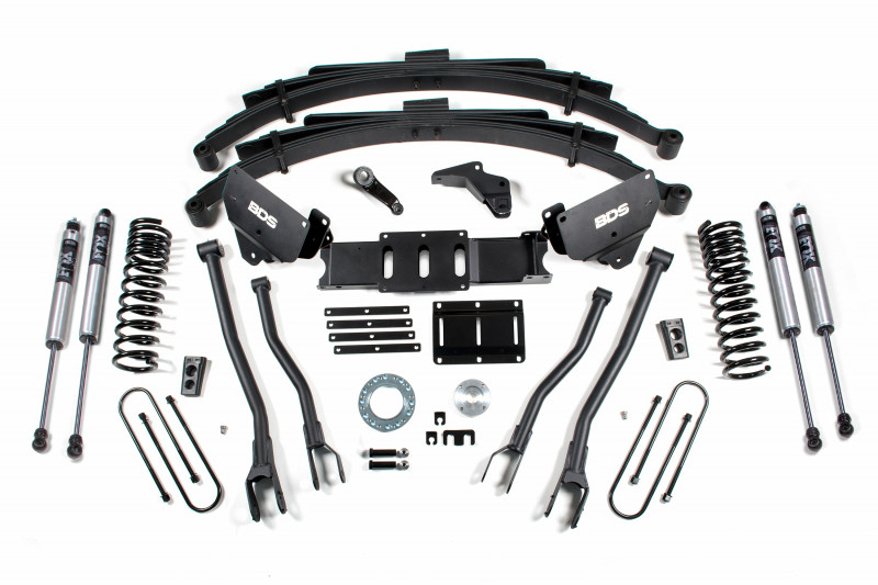 BDS Suspension BDS1620FPE 5.5" Lift Kit W/ 4-Link | Rear Lift Leaf ...