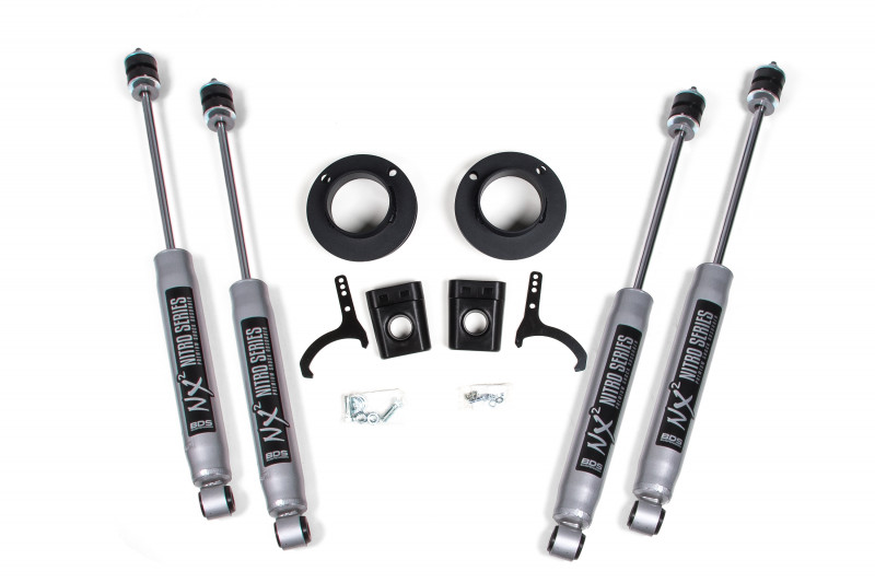 BDS Suspension BDS1635H 2" Leveling Kit | For OE Trucks W/ Air Ride ...