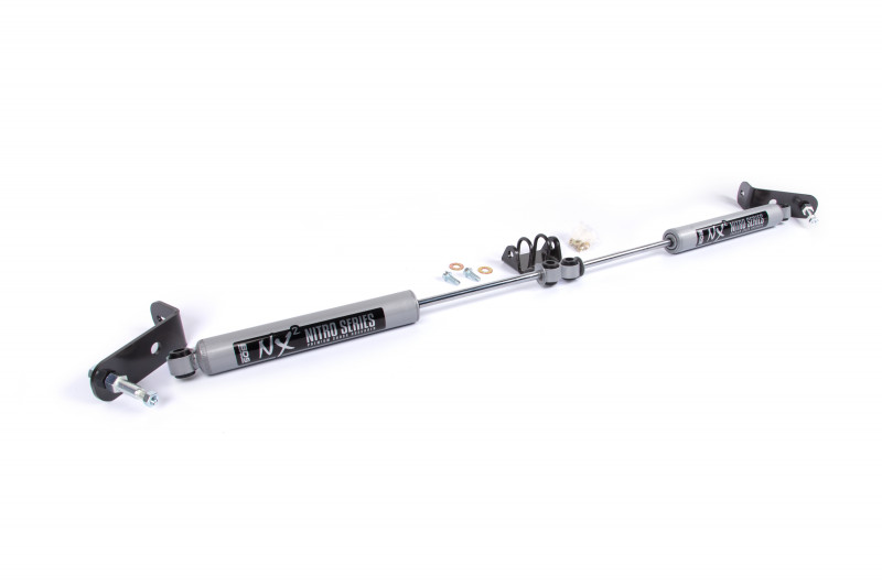 BDS Suspension BDS2003DH Dual Steering Stabilizer Kit W/ NX2 Shocks (99 ...