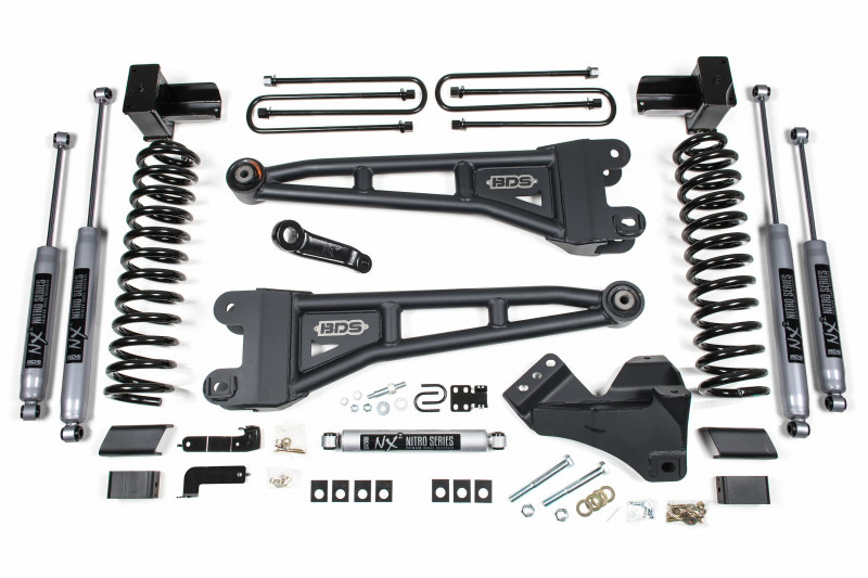 BDS Suspension BDS2208H 5" Lift Kit W/ Radius Arm | Rear Lift Leaf ...