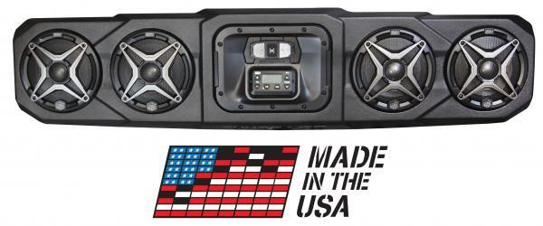 SSV Works 190-WP3-DFO4-SSV 4-Speaker Overhead Sound Bar (16-23 Can-Am ...