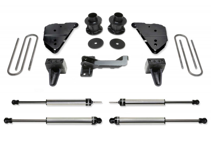 Fabtech K2404DL-FAB 4" Budget Lift Kit | Dirt Logic Shocks (2023 Ford F ...