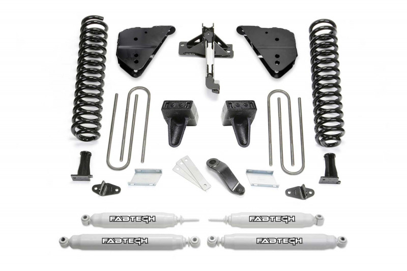 Fabtech K2405-FAB 4" Basic Lift Kit | Performance Shocks (2023 Ford F-250/F-350 | Diesel | 4WD ...