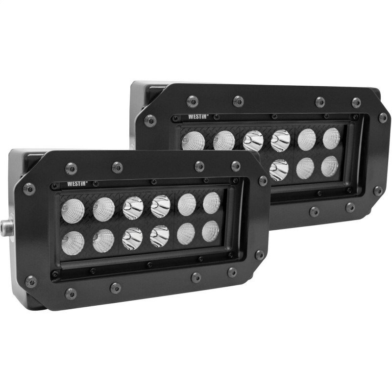 Westin WES-57-0025 HDX Flush Mount B-Force 6 in LED Light Kit | Custom ...