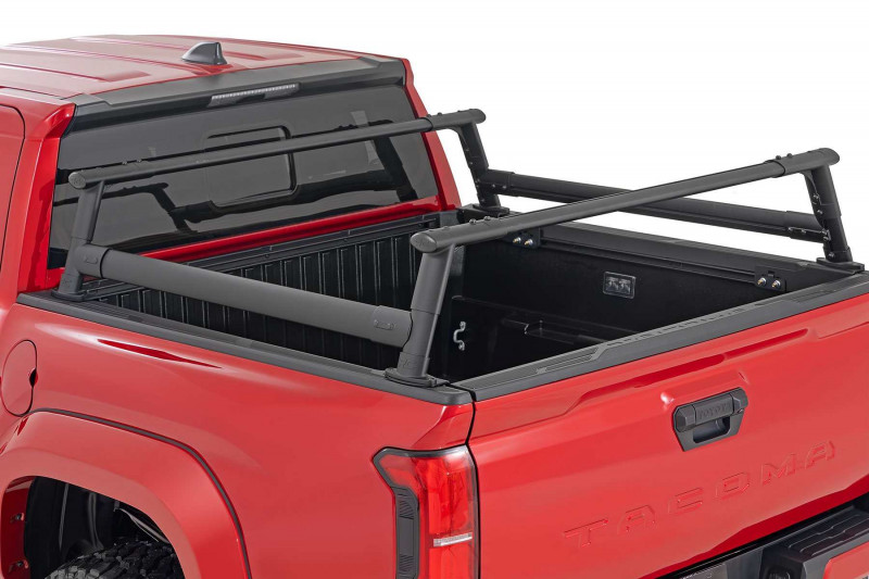 Rough Country 73119-RC Bed Rack | Half Rack | Aluminum (2024 Toyota ...