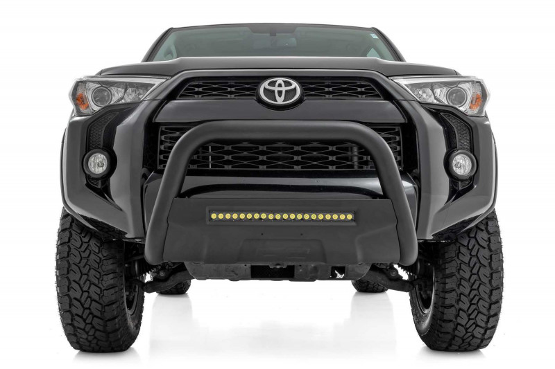 Rough Country B-T4081-RC Black LED Bull Bar (10-23 Toyota 4Runner ...