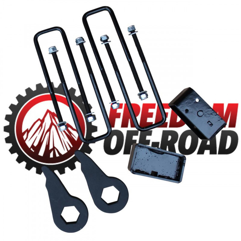 Freedom Offroad FO-G602-KIT-FREE 1-3" Torsion Key Lift Leveling Kit (01 ...