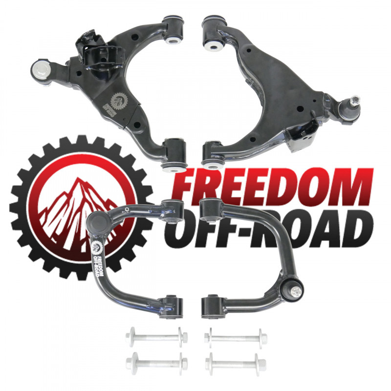 Freedom Offroad FO-T702FU+FO-T702-1FL-FREE Front Upper and Lower ...
