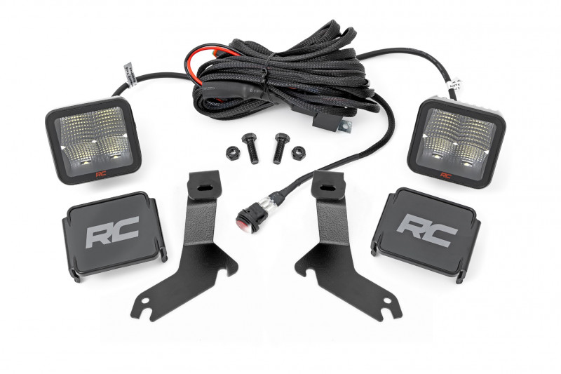 Rough Country 82287-RC LED Light Kit | Ditch Mount | 2" Spectrum Pair ...