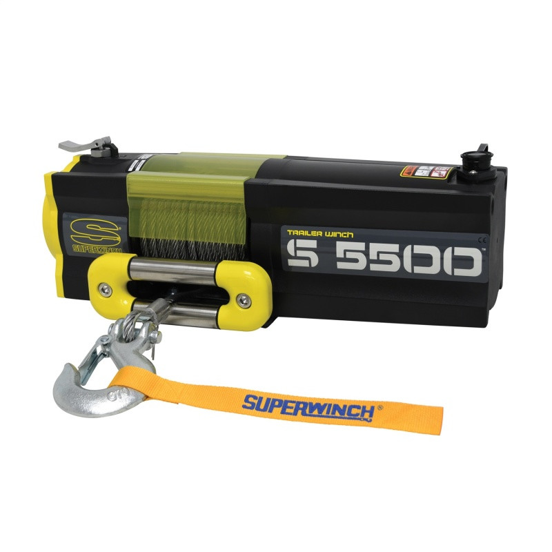 Superwinch 1455200-SUPW S5500 Winch with Steel Wire Rope | Universal ...