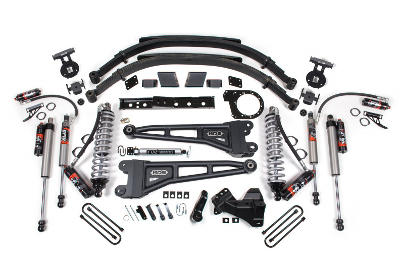 BDS Suspension BDS1981FPE 7" Lift Kit W/ Radius Arm | Fox 2.5 ...