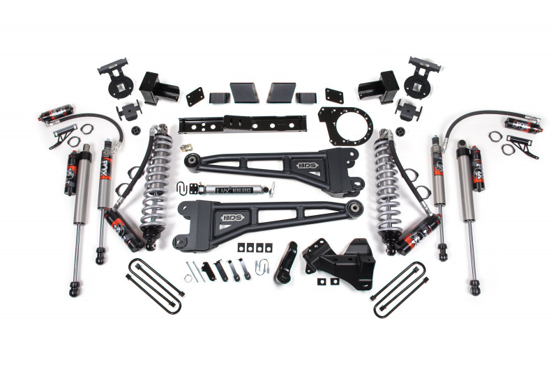 BDS Suspension BDS1983FPE 6" Lift Kit W/ Radius Arm | Fox 2.5 ...