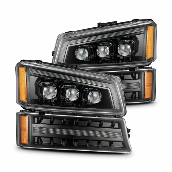AlphaRex ALPHA-880254 NOVA-Series LED Project Headlights | Alpha Black ...