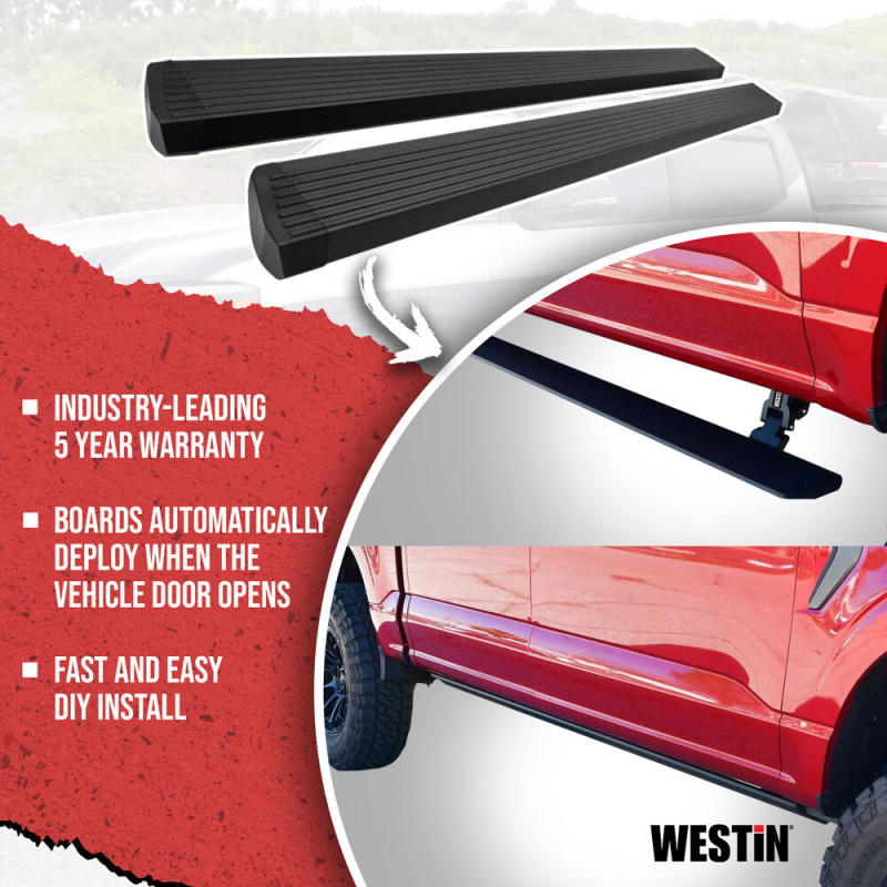 Westin WES-29-23565 Pro-e Running Board | Textured Black (09-10 Dodge ...