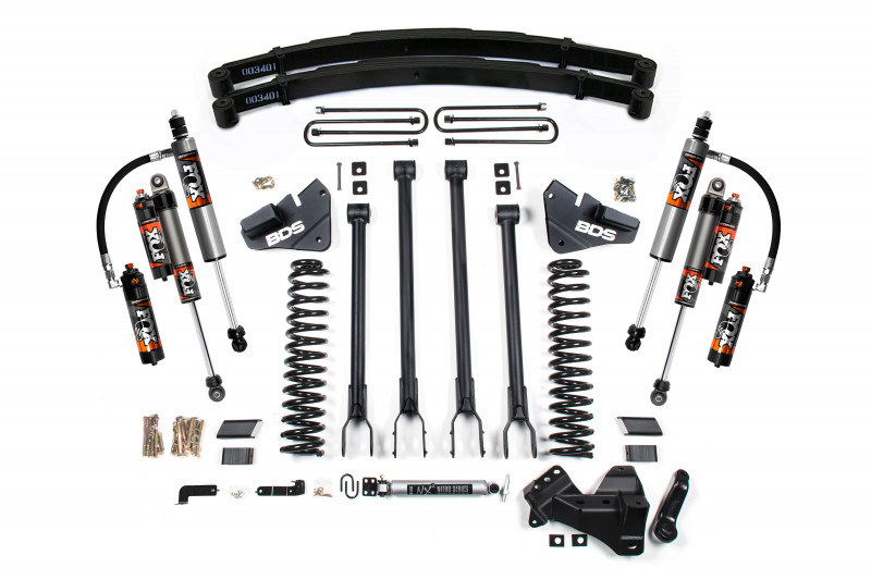 BDS Suspension BDS2214FPE 5" Lift Kit w/ 4-Link | 2.5 FPE | Leaf ...