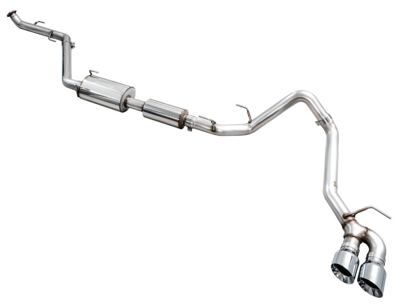 AWE Tuning AWE-3015-32254 0FG Exhaust | Dual Chrome Silver Tips (2024 ...