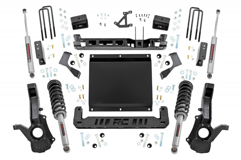 Rough Country 13231-RC 4" Lift Kit | N3 Struts W/ N3 Rear Shocks (23-24 ...