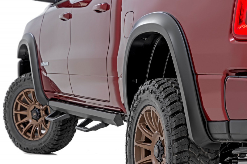 Rough Country S-D319205-PR4-RC Fender Flares | Sport | PR4 Flame Red ...