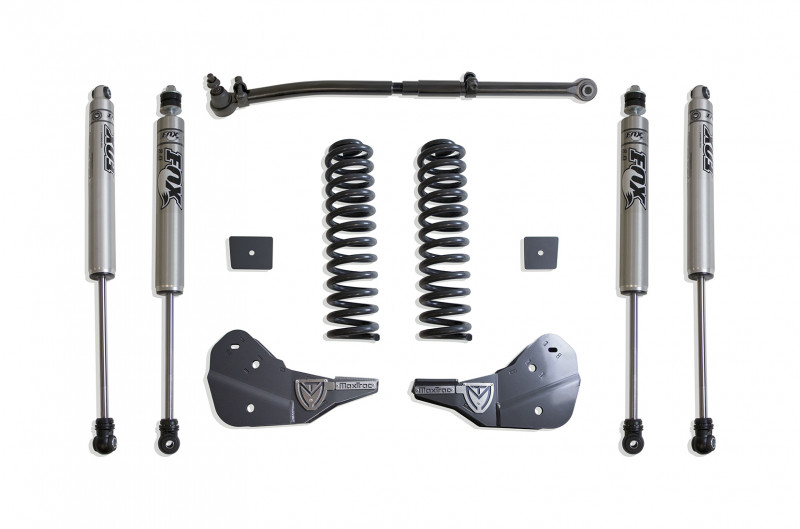 MaxTrac MT-K944325F 2.5" Coil Spring Leveling Kit W/ Fox Shocks (23-25 ...