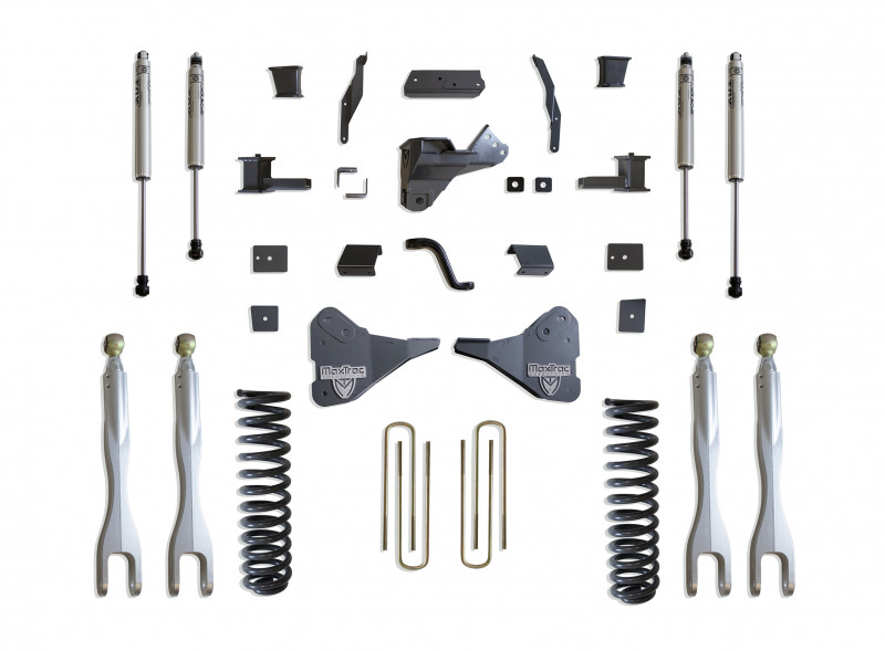 MaxTrac MT-K944341FL 4" Lift Kit With 4-Links/Fox Shocks (23-24 Ford F ...