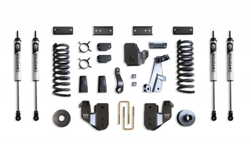 MaxTrac MT-K947241V 4" Lift Kit With Vulcan Shocks (14-18 Ram 2500 ...