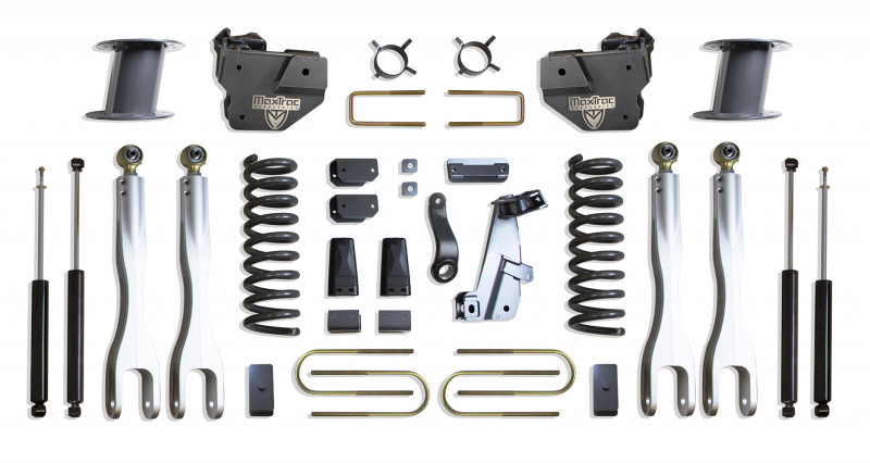 MaxTrac MT-K947385LA 8" Lift Kit With 4-Links/Shocks | Factory Rear Air ...