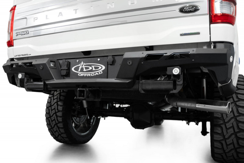 ADD Offroad ADD-R190020NA0103 Black Label Rear Bumper (2024 Ford F-150 ...