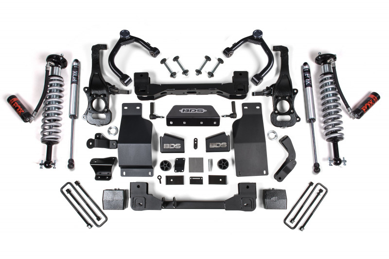 BDS Suspension BDS1807FDSC 4" Lift Kit | Fox 2.5 Coil-Over (20-24 ...