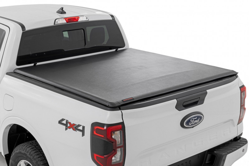 Rough Country 42219550-RC Soft Roll Up Bed Cover (24-25 Ford Ranger | 5 ...