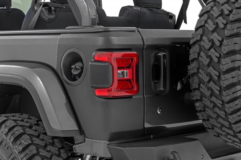 Rough Country TC13026-RC Trail Cladding | Rear Corners (18-24 Jeep ...