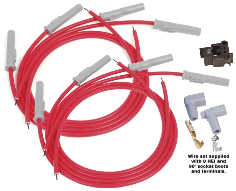 MSD 31199-MSDIG Super Conductor Spark Plug Wire Set, 8 Cyl Multi-Angle ...
