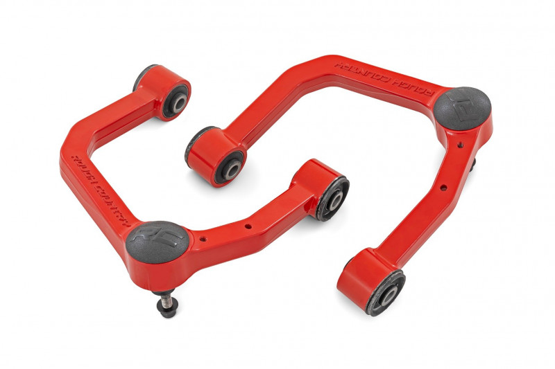 Rough Country 72901RED-RC Forged Upper Control Arms | OE Upgrade | Red ...