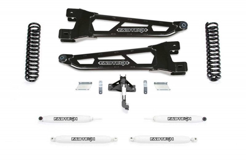 Fabtech K2401-FAB 2.5" Radius Arm Lift Kit W/ Performance Shocks (23-25 ...