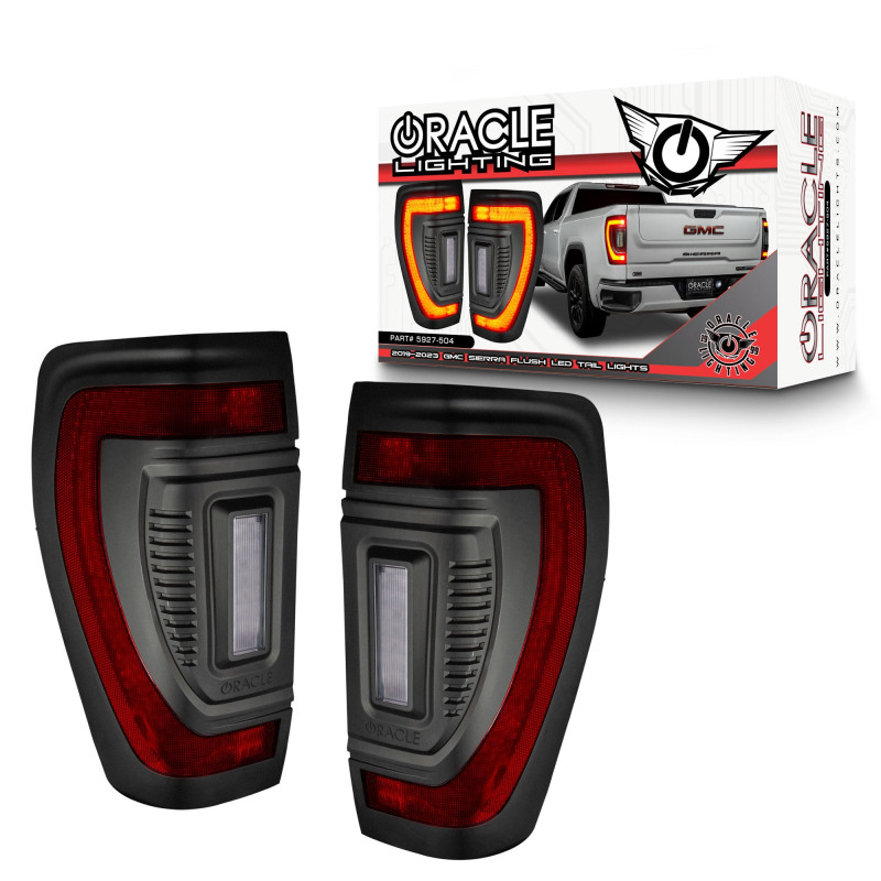 Oracle Lighting 5927-504-OL Flush Style LED Tail Lights | Standard Red ...