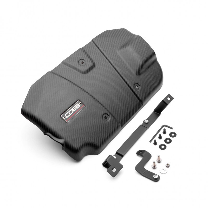 COBB 446610-RMC-COBB Redline Matte Carbon Fiber Engine Cover | Fitment ...