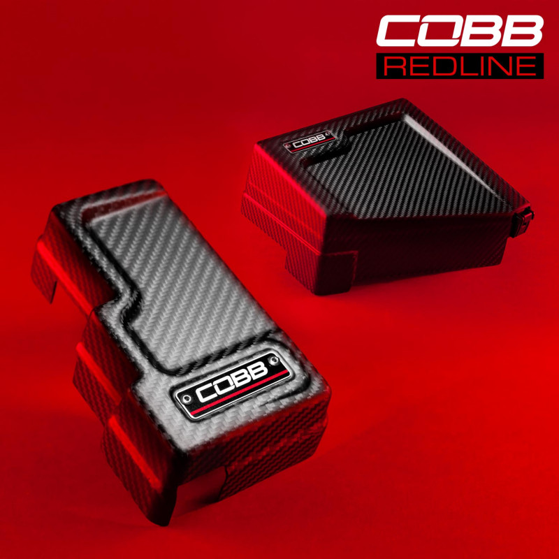 COBB 846665-KIT-RMC-COBB New Redline Matte Carbon Fiber Fuse Cover Kit ...