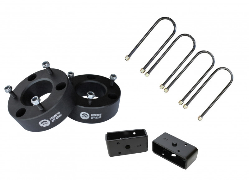 Freedom Offroad FO-F605-2AL 3" Front Strut Spacers & 2" Rear Lift ...