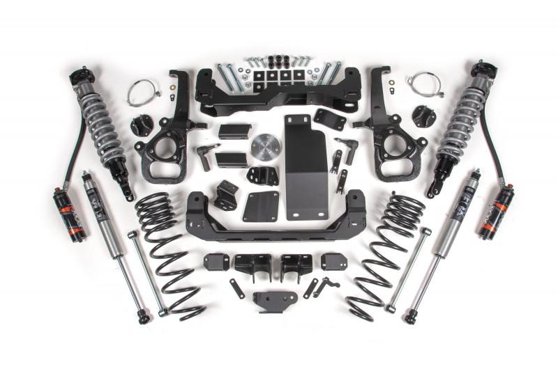 BDS Suspension BDS2117PSS 4 Inch Lift Kit | FOX 2.5 Performance Elite Coil-Over | FOX 2.0 ...