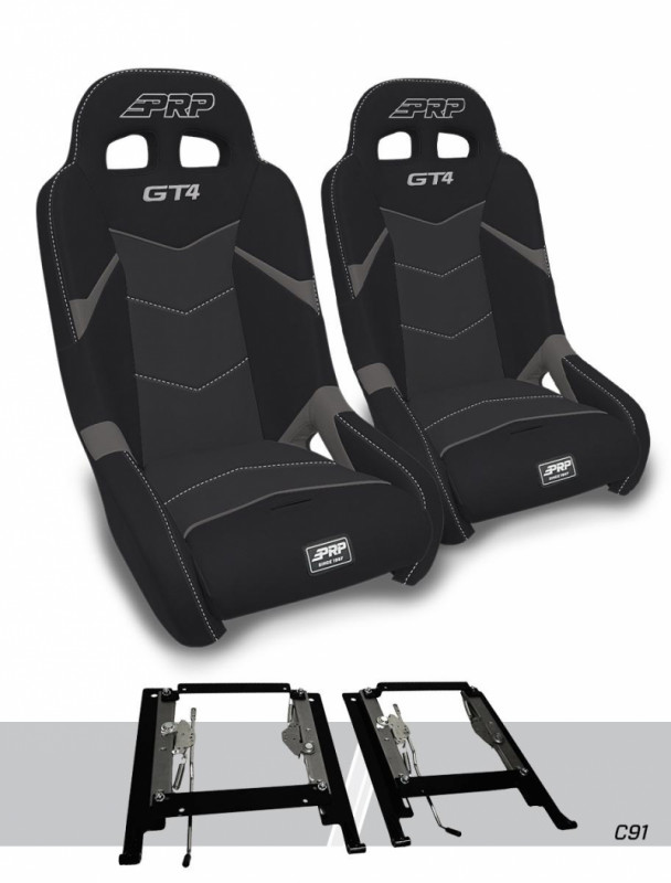 PRP PRP-AU63001-PORXP-C91-203 GT4 Suspension Seats Mount & Slider Kit ...