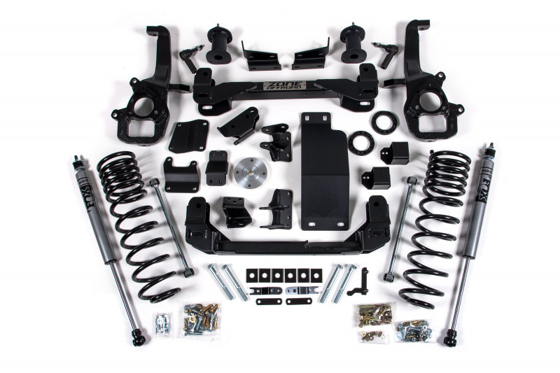 Zone ZOND97F-ZN 6" Lift Kit | W/ Stock 22" Wheels | Fox 2.0 Adventure ...