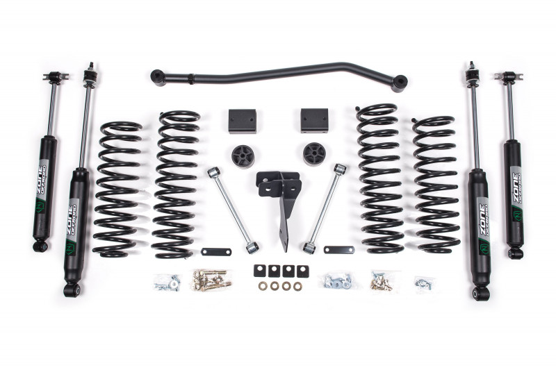 Zone ZONJ15N-ZN 4" Coil Spring Lift Kit | Nitro Series Shocks (07-11 ...